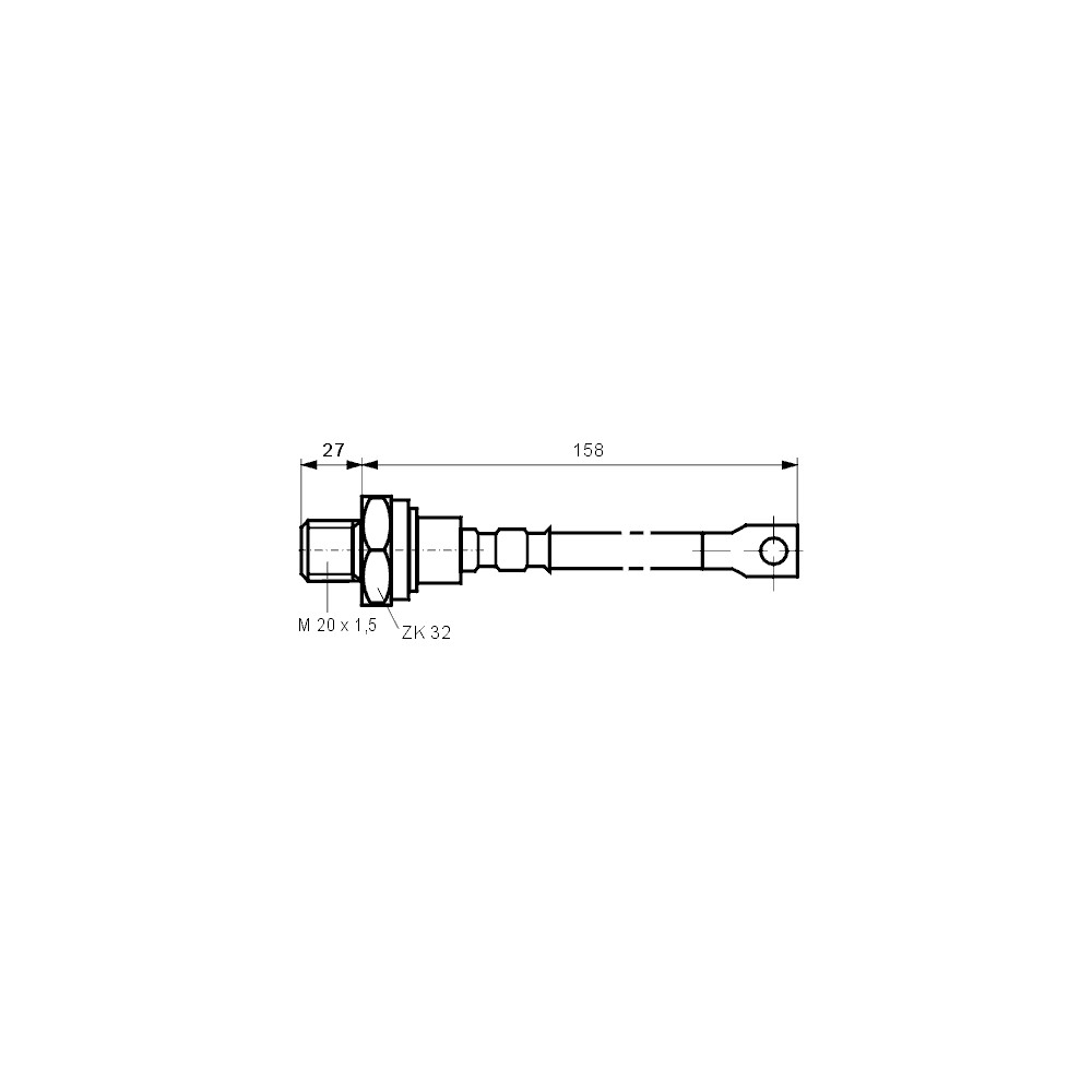 Dioda 250A 800V M20, A - DIOD161-250